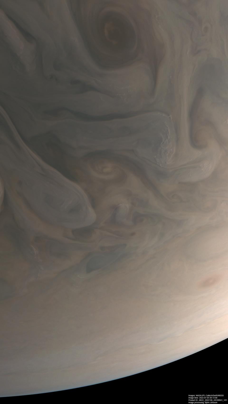 NASA’s Juno Mission Reveals Jupiter’s Complex Colors - Mission Juno NASA’s Juno Mission Reveals Jupiter’s Complex Colors - Mission Juno