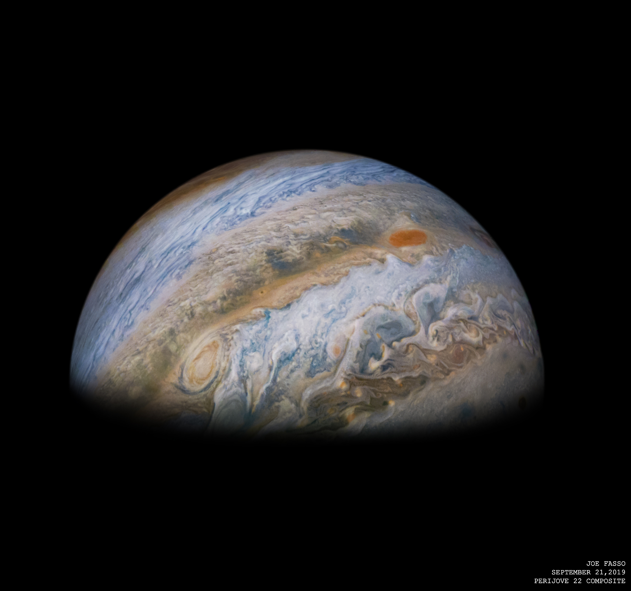 'Jupiter's Swirling Bands of Beauty' | | Mission Juno